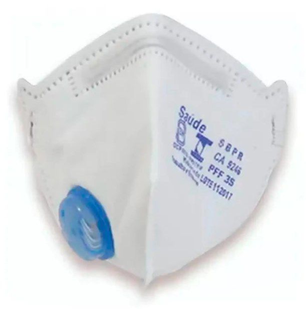 RESPIRADOR PFF3 C/ VALVULA AIR SAFETY CA 9246 - Minas Soluções EPIs