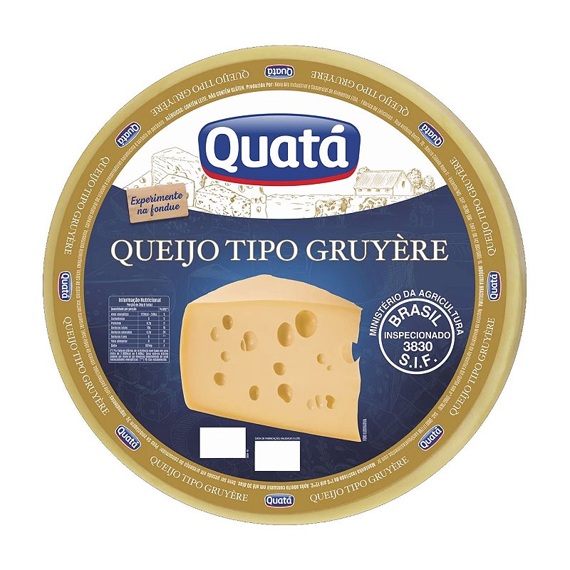 QUEIJO GRUYERE QUATA - Empório Petali