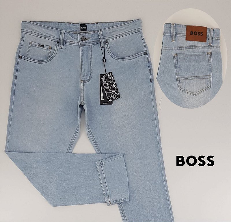 Calça Jeans Boss Denim - Jeans Claro - Nobre Outlet | Moda Masculina