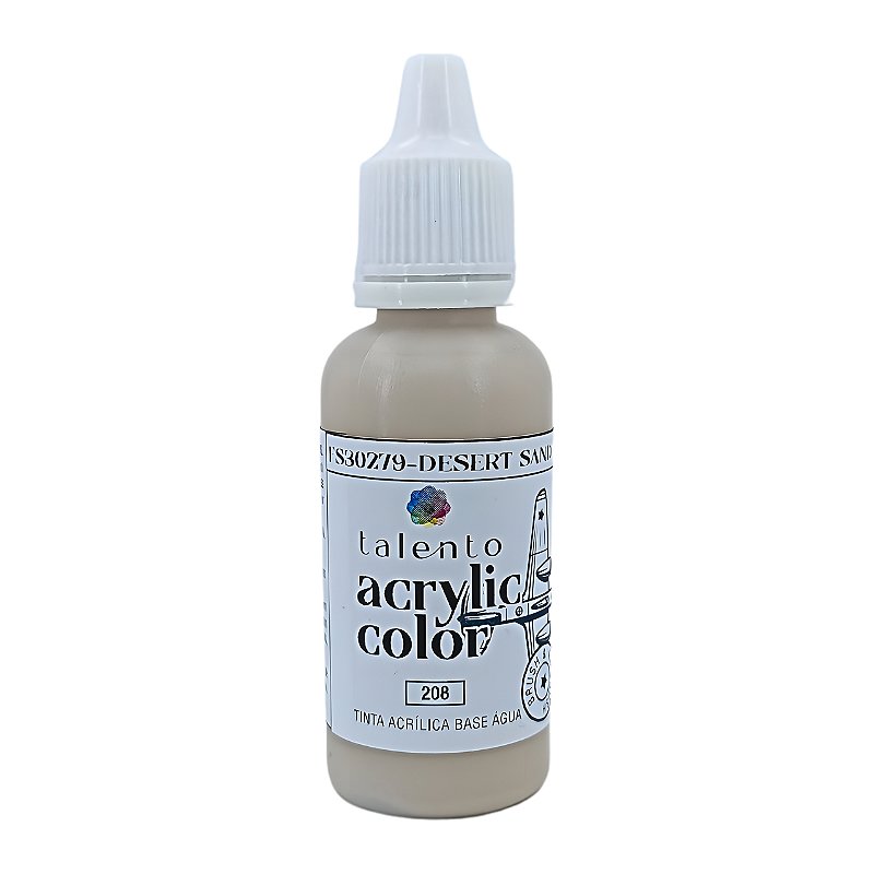 ACRYLIC COLOR 208 FS30279 DESERT SAND 20ML UND - TalentoArtes