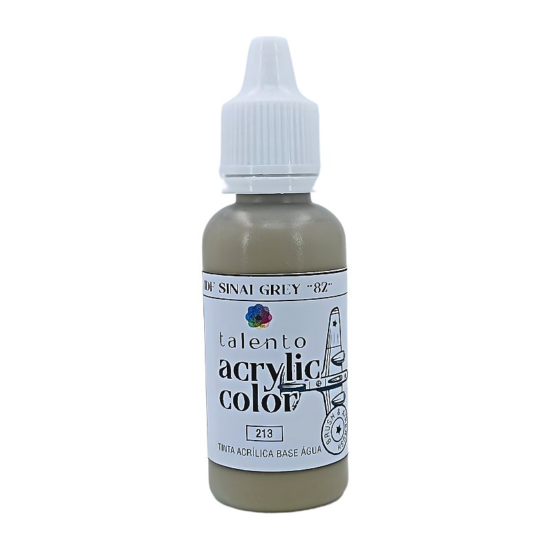ACRYLIC COLOR 213 IDF SINAI GREY "82" 20ML UND - TalentoArtes