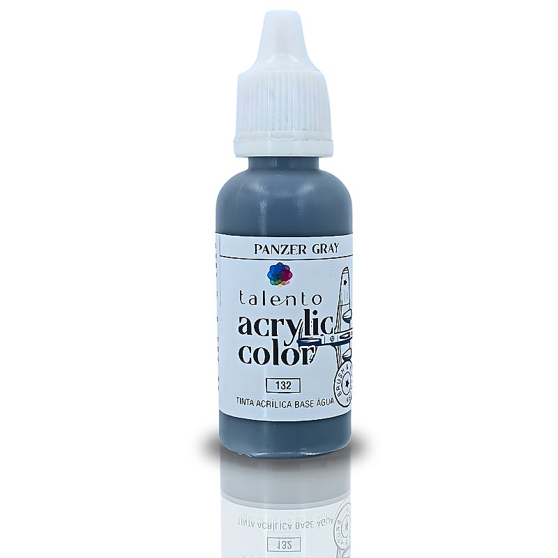 ACRYLIC COLOR 132 PANZER GRAY 20ML UND - TalentoArtes