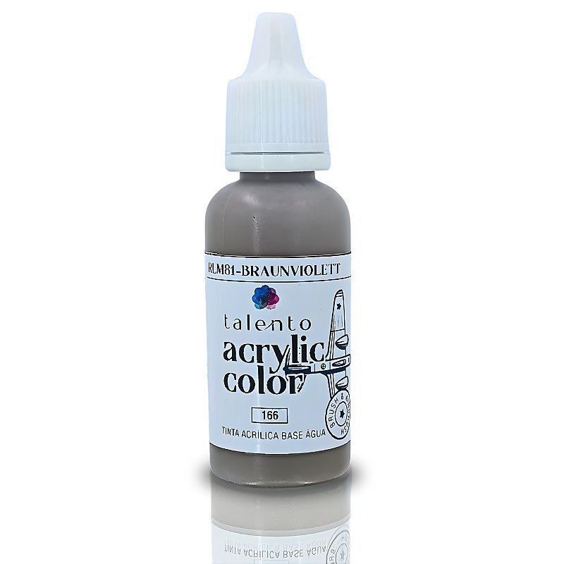 ACRYLIC COLOR 166 RLM 81 BRAUNVIOLETT 20ML UND - TalentoArtes