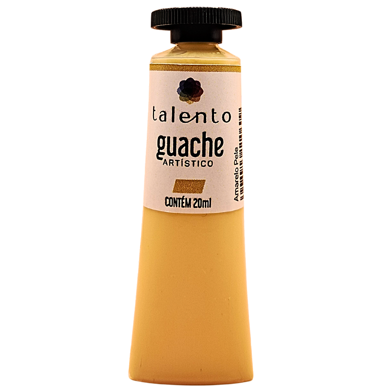 Guache 20ml Amarelo Pele Talento - TalentoArtes
