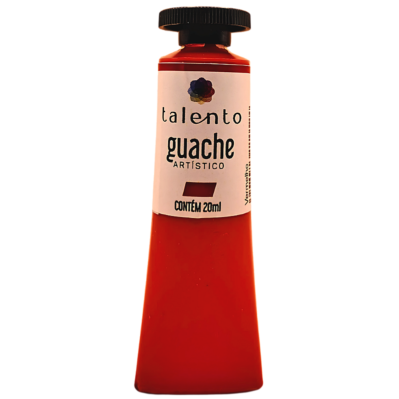 Guache Artistico 20ml Vermelho Talento - TalentoArtes