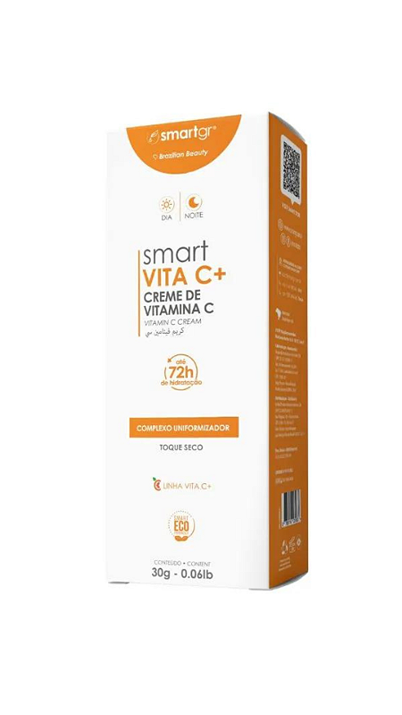 Smart Vita C+ - Creme de Vitamina C 30g - Smart GR - Farmahof