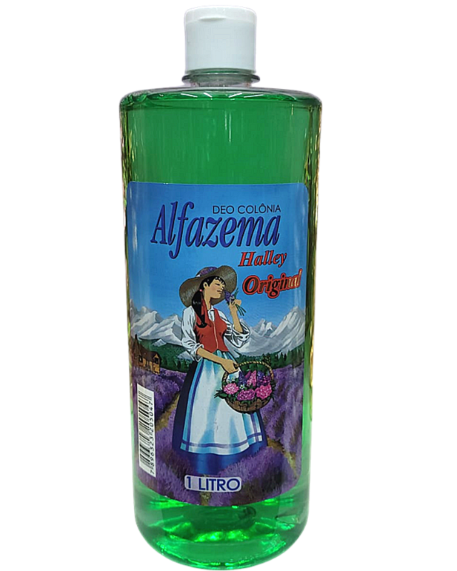 Deo Colonia Perfume Alfazema Halley 1 Litro - Sarava Shop