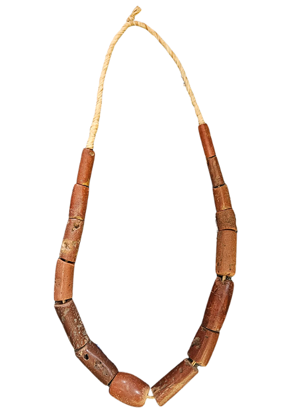 Colar Terracota Africano - Candomblé / Umbanda - Sarava Shop