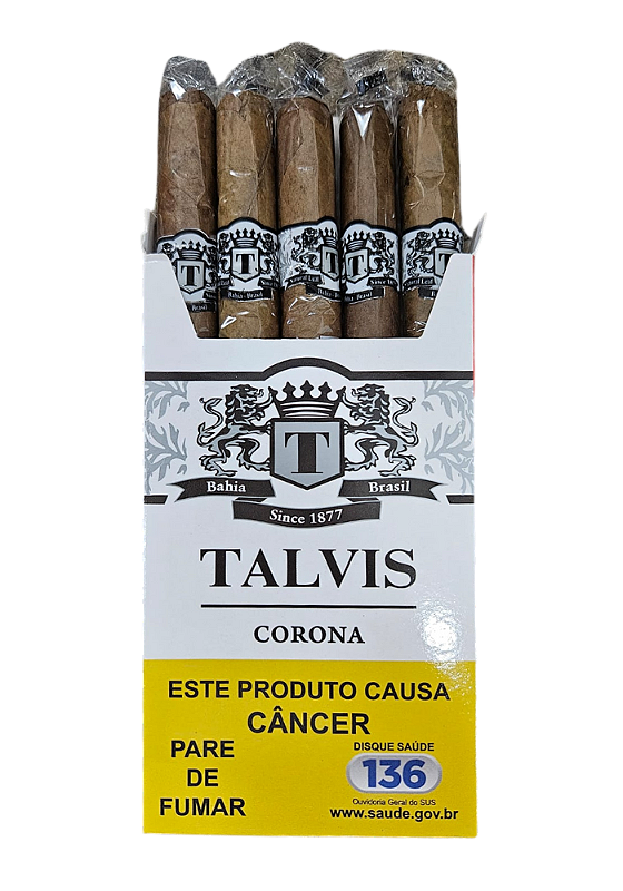 Charuto Talvis Tradicional - Caixa com 5 Charutos - Sarava Shop