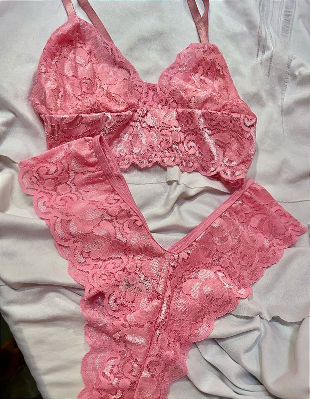 Conjunto Basic - rosa - Maliciia