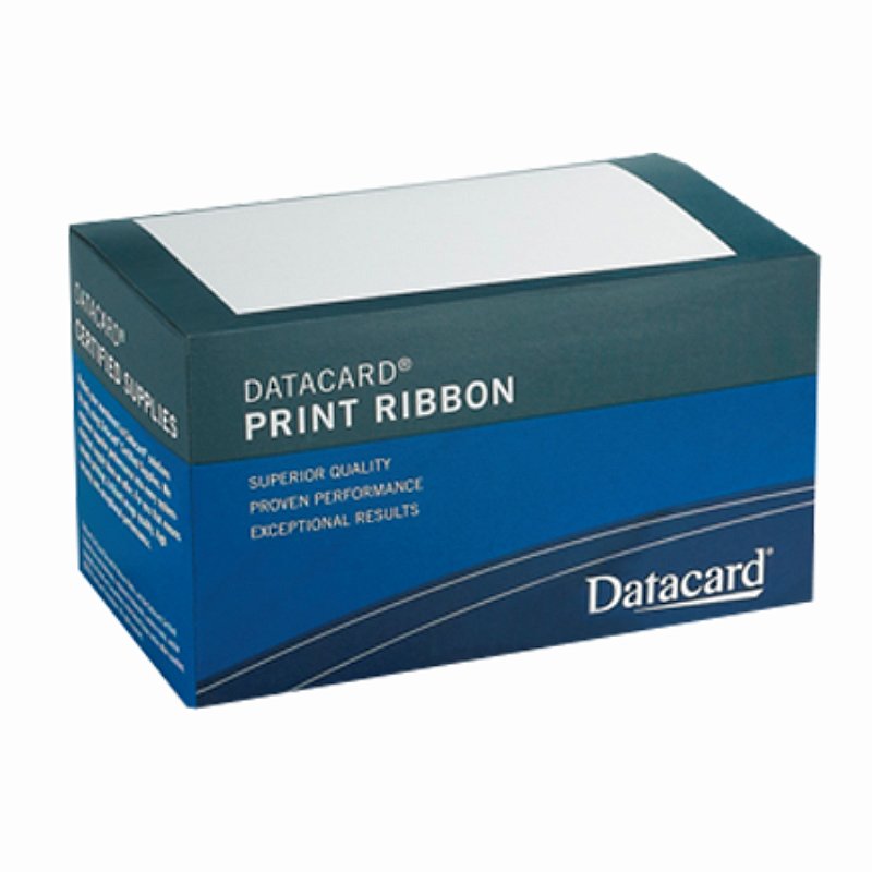 Ribbon Datacard Preto 533000-053 P/ CD800 - 1500 Impressões - Loja de ...