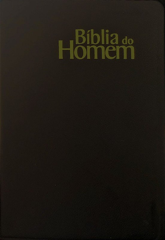 Bíblia Devocional do Homem - Preta - Leitor Gospel Livraria Cristã