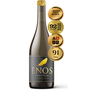 Enos Super Alvarinho Safra Histórica 2021 - Vinícola Enos Vinhos de ...