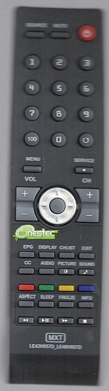 CONTROLE REMOTO AOC LCD LE42H057D / LE46H057D - C01209 - Cinestec