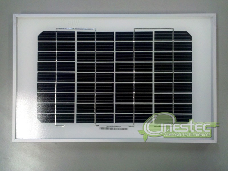 PLACA CELULA FOTOVOLTAICA MODULO SOLAR SG-005W 338X215X18M - Cinestec
