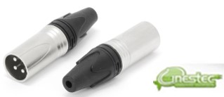 PLUG CANON / MACHO - PROFISSIONAL PRETO - Cinestec