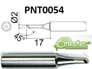 PONTA PARA ESTACAO MEDIA WAVE 2,0MM - 900 T-2C - Cinestec