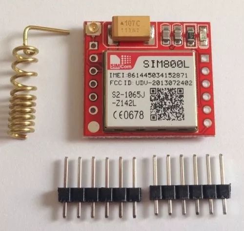 SHIELD MODULO GPRS GSM SIM800L PARA ARDUINO SEM ANTENA EXTERNA - Cinestec