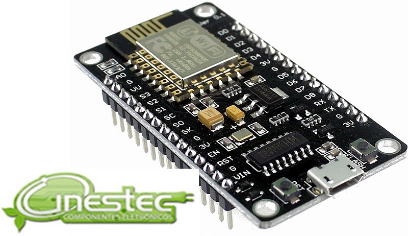 SHIELD MODULO WIFI ESP8266 NODEMCU V3 DOIT LUA CH340 - Cinestec