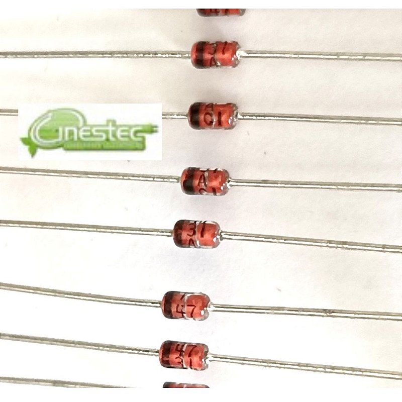 ZENER 9,1V 1/2W - 1N757 - Cinestec