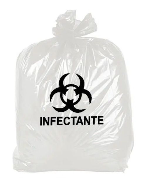 Saco De Lixo Hospitalar Resíduo Infectante 30 Litros 100unid - JK LIMP ...