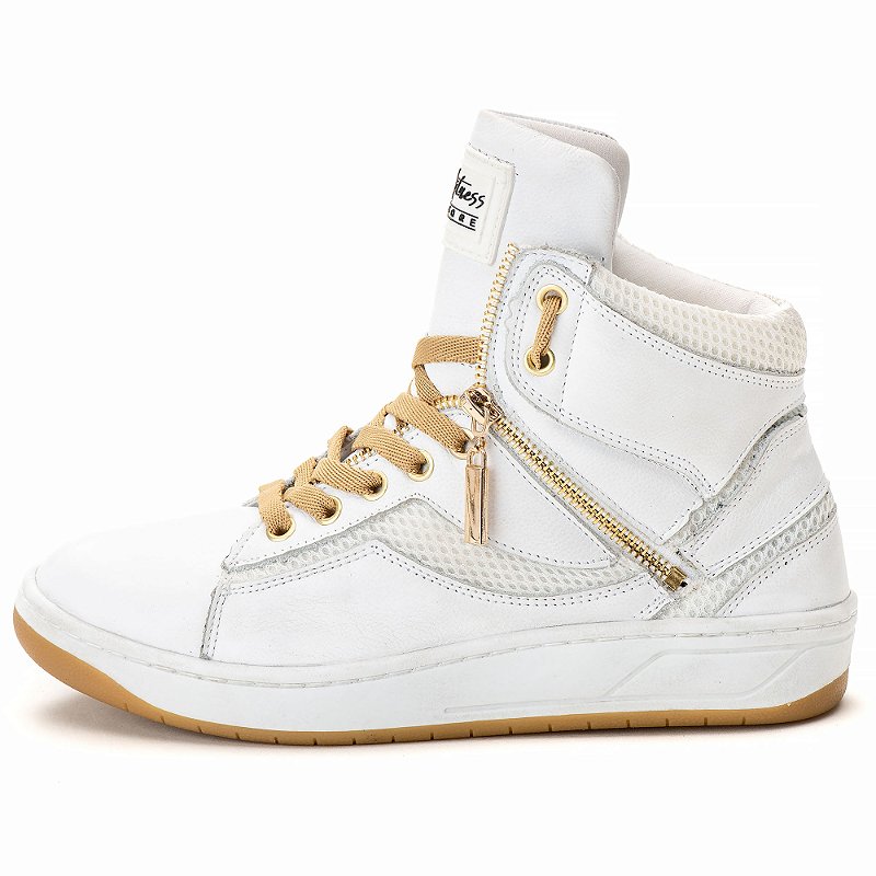 Botinha Fitness Couro Legitimo - Zarut