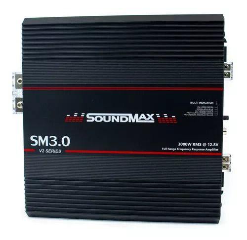 Módulo Amplificador Soundmax V2 Sm3.0 2 Ohms - ARISTENE SOM AUTOMOTIVO