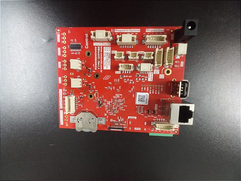 Placa montada do iDBlock V2 - Placa controladora da iDBlock pedestal ...