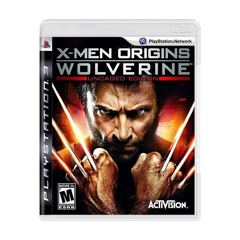 X-Men Origins Wolverine Mídia Física PS3 (USADO) - www.maicongames.com.br