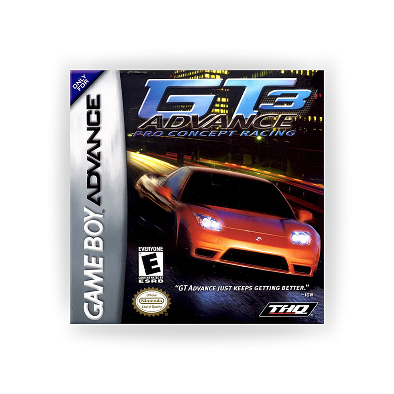 GT Advance 3 Pro Concept Racing Game Boy Advance Original Lacrado - www ...