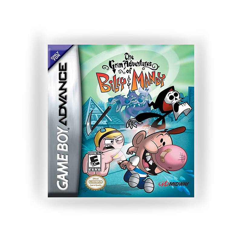 Grim Adventures of Billy and Mandy Game Boy Advance Original Lacrado ...