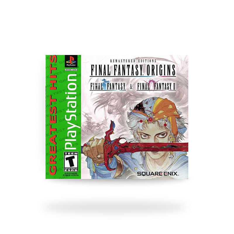 Final Fantasy Origins GH PS1 Original Lacrado - www.maicongames.com.br