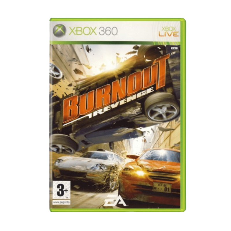 Burnout Revenge Xbox 360 Mídia Física Lacrado - www.maicongames.com.br