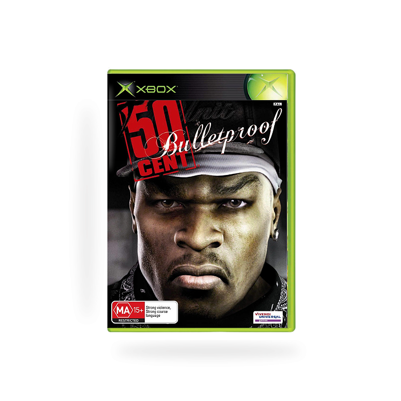 50 Cent: Bulletproof Xbox Classic Original Lacrado - www.maicongames.com.br