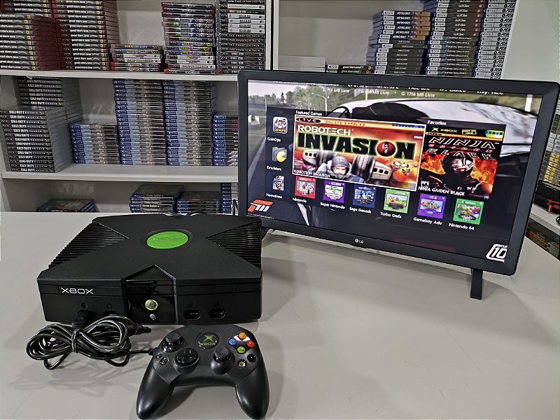 Console Microsoft Xbox Clássico 2TB Lotado de Jogos (Digital) - www ...