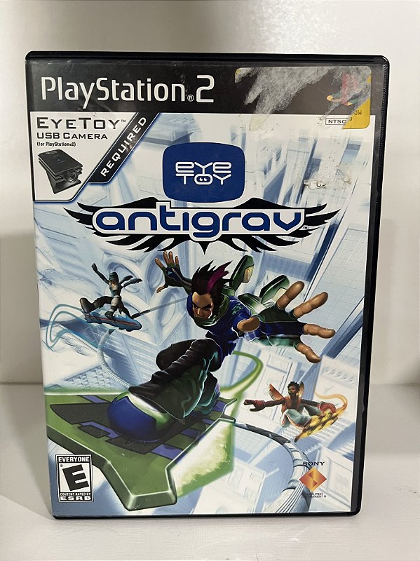 EyeToy Antigrav PS2 Americano Original (Usado) - www.maicongames.com.br
