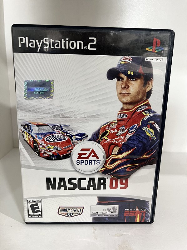 Nascar 09 PS2 Original Americano (Usado) - www.maicongames.com.br