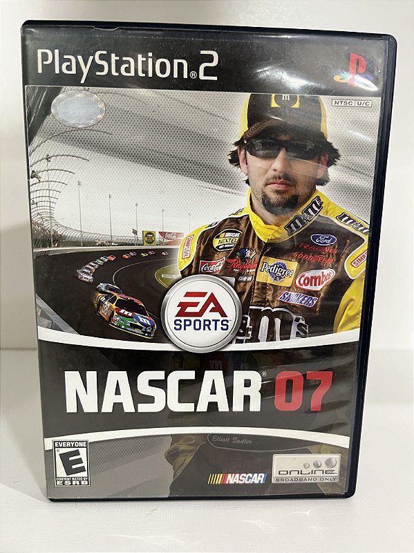 Nascar 07 PS2 Original Americano (Usado) - www.maicongames.com.br