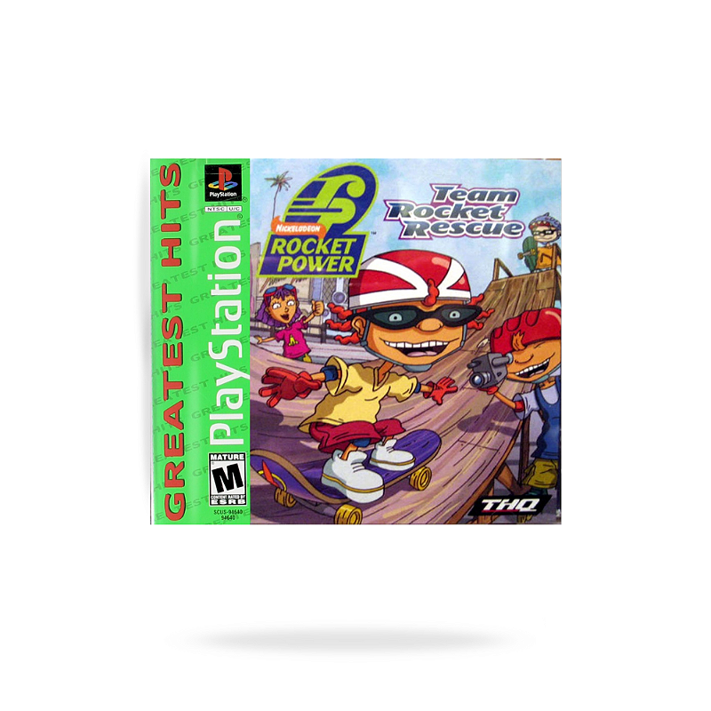 Rocket Power Team Rocket Rescue GH PS1 Original Novo Lacrado - www ...
