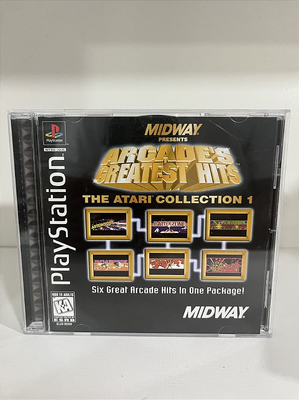 Arcade's Greatest Hits Atari Collection PS1 Original Americano (Usado ...