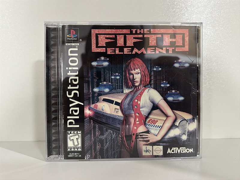 The Fifth Element PS1 Original Americano (Usado) - www.maicongames.com.br