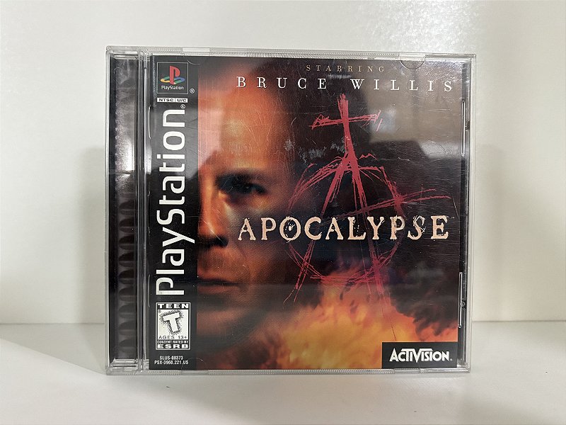 Apocalypse PS1 Original Americano (Usado) - www.maicongames.com.br