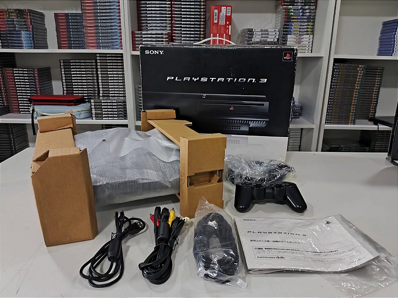 Console Playstation 3 Fat Retrocompatível CIB - www.maicongames.com.br