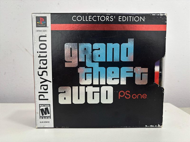 Grand Theft Auto - GTA Collectors Edition PS1 Original Americano (Usado ...
