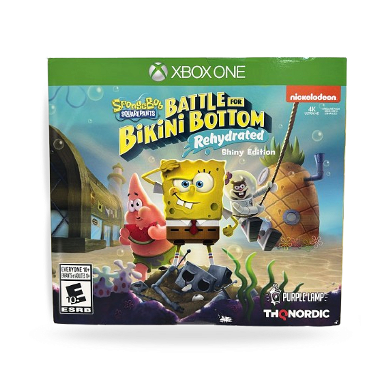 Spongebob Squarepants Battle for Bikini Bottom Rehydrated Shiny Edt ...