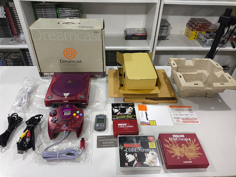 Console Sega DreamCast Biohazard Code Veronica Edition - Dreamcast Code ...