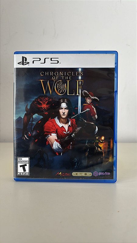 Chronicles of the Wolf PS5 Mídia Física (Usado) - www.maicongames.com.br