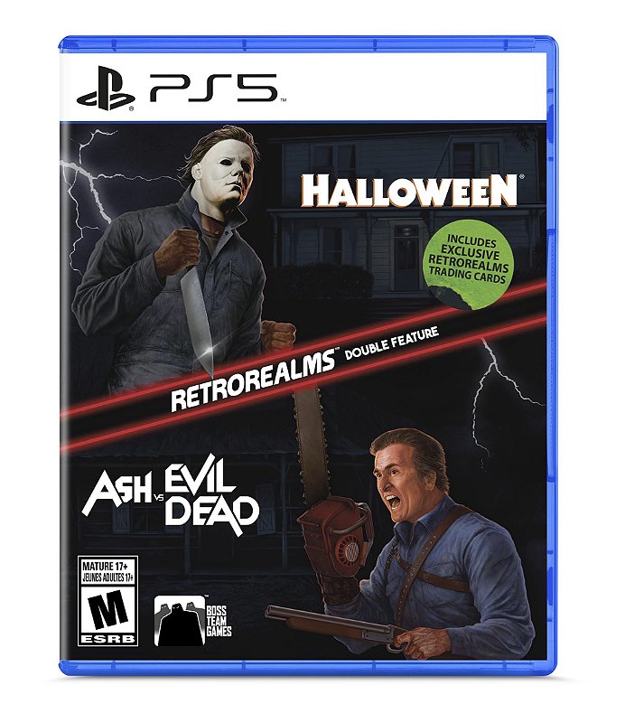 Halloween & Ash Vs Evil Dead Retrorealms Double Feature PS5 Mídia ...