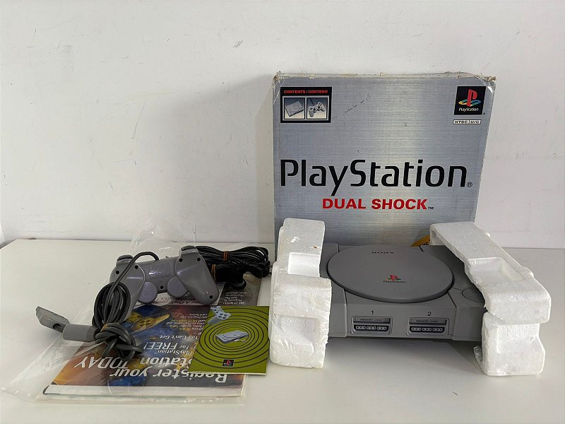 Console Playstation 1 Fat Americano SCPH-7001 - PS1 FAT Desbloqueado ...