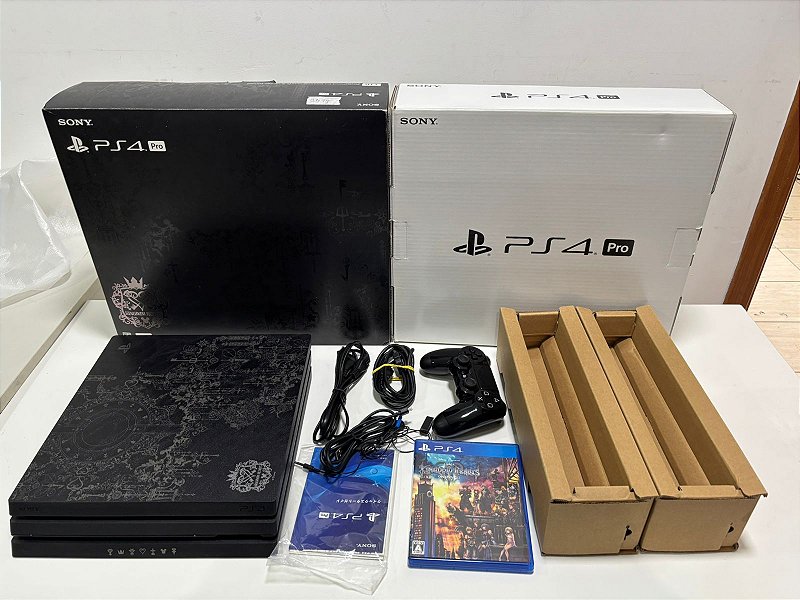 Console Playstation 4 Pro Edição Kingdom Hearts 3 - PS4 Pro - www ...